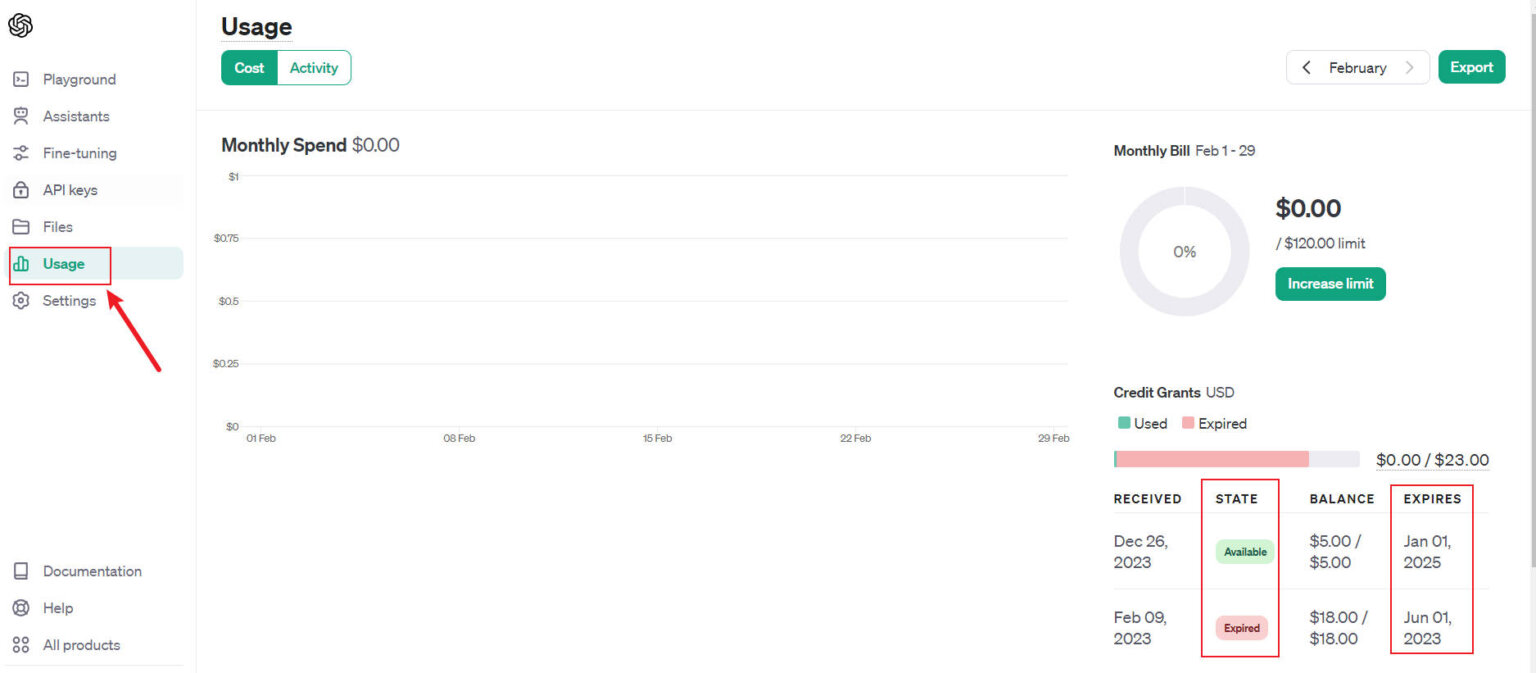 如何查看OpenAI API Key的余额和有效期？ - ChatGPT博客