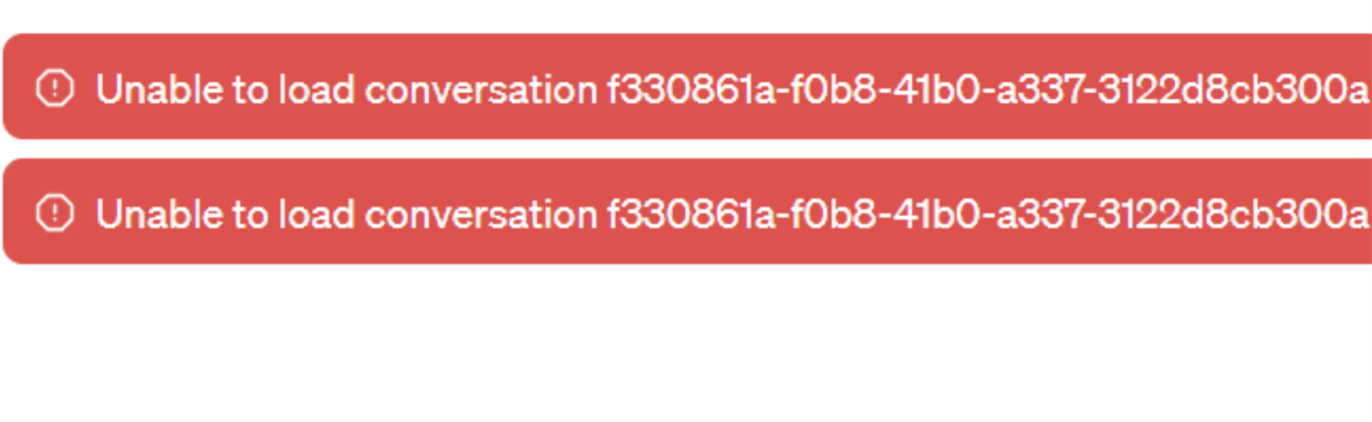 ChatGPT Unable to load conversation的原因和解决方法 - ChatGPT博客